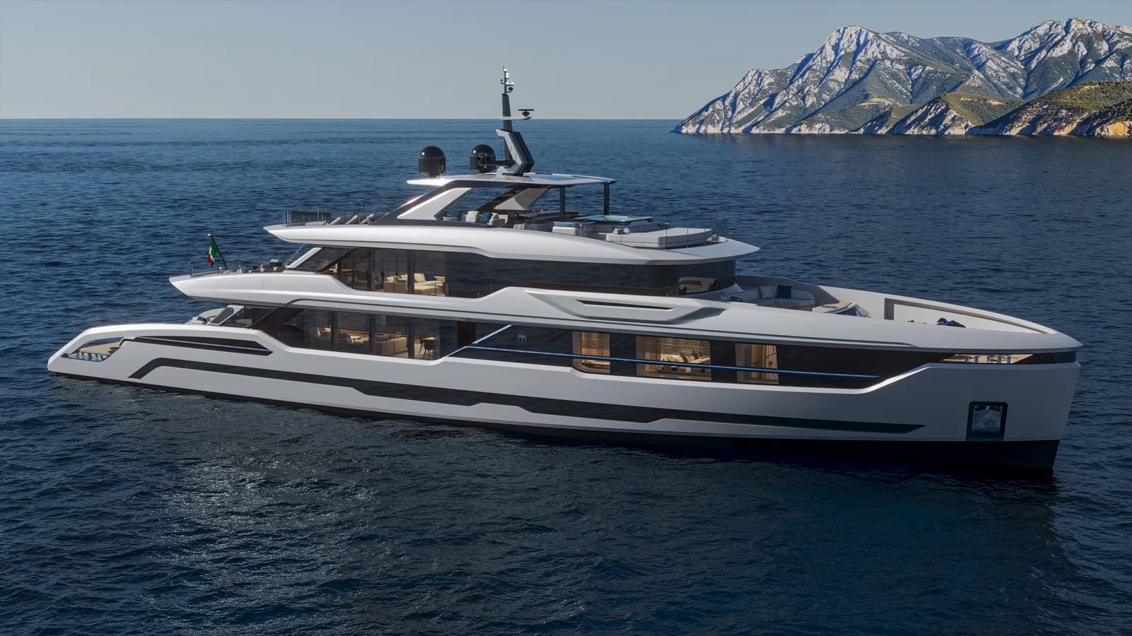 DOM 155 yacht (Baglietto, 46.9m, 2029)